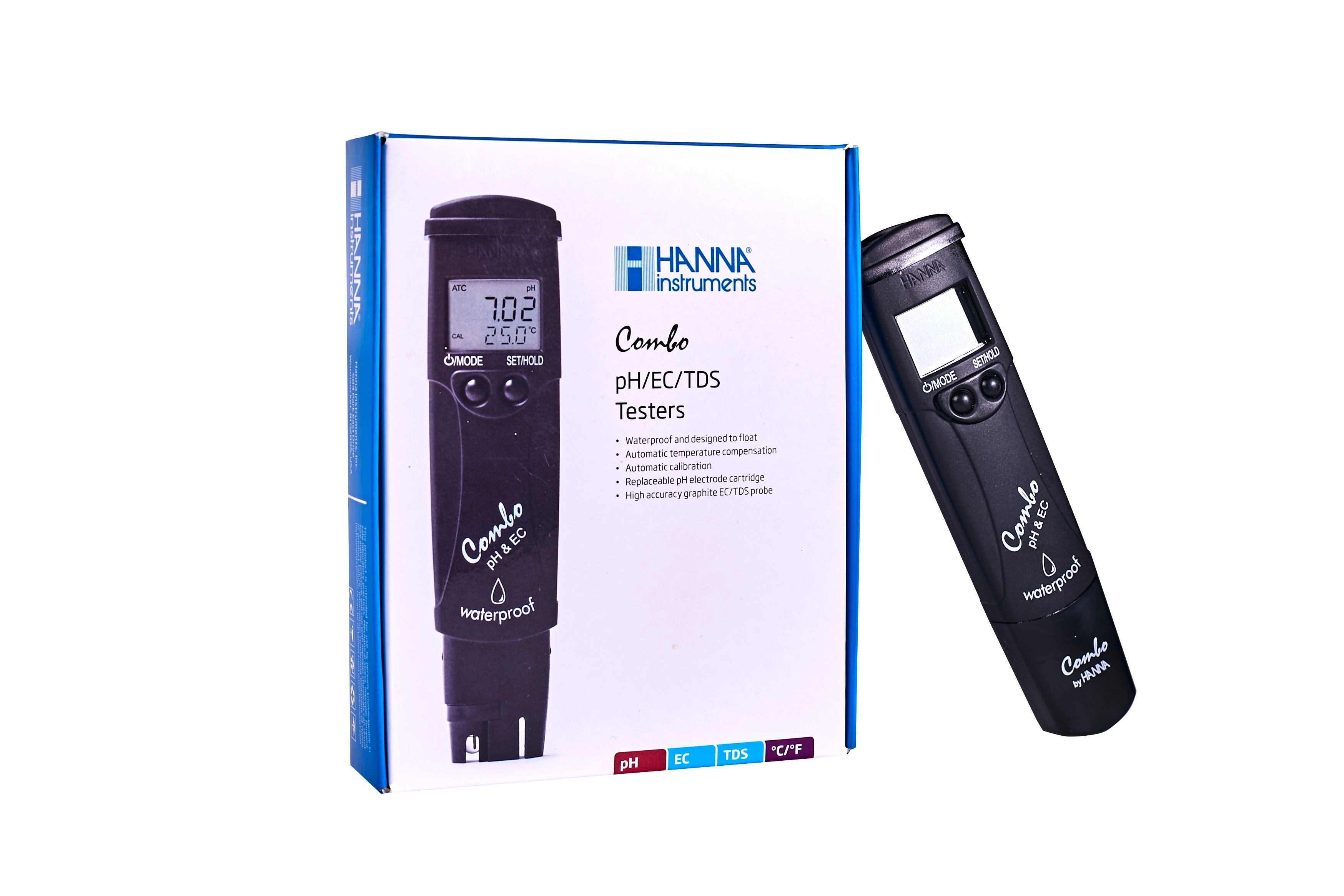 Cotaco | COMBO MEDIDOR PH/CE/TDS/?C/?F HI 98130